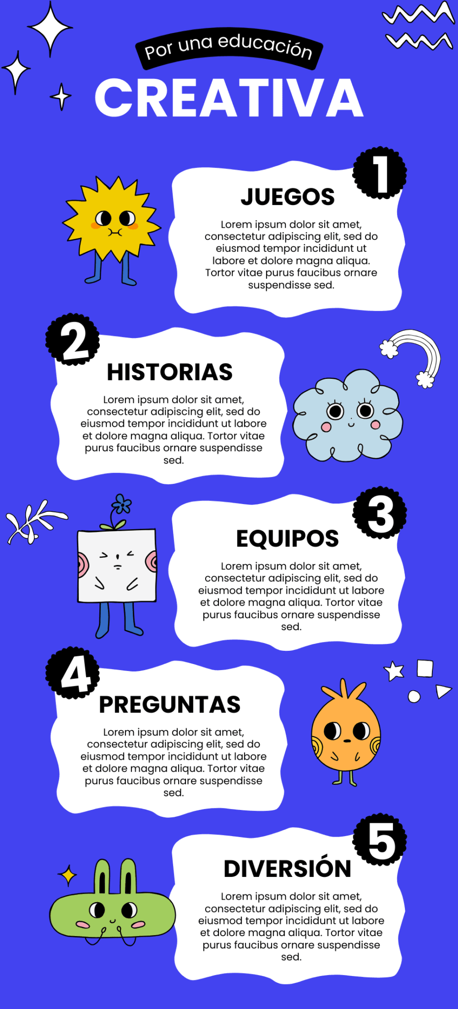 Ejemplos de infografías para niños 【Plantillas Gratis】