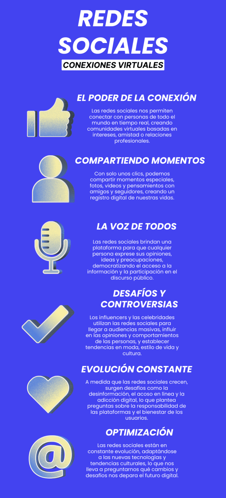 Infografías de las Redes Sociales 【Descargar】