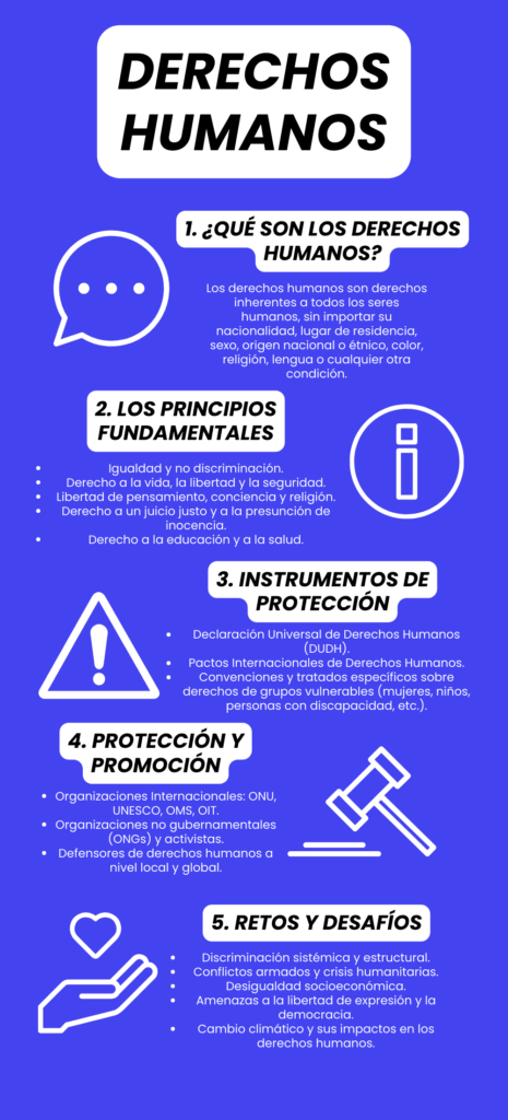 Infografías de los Derechos Humanos 【Descargar】
