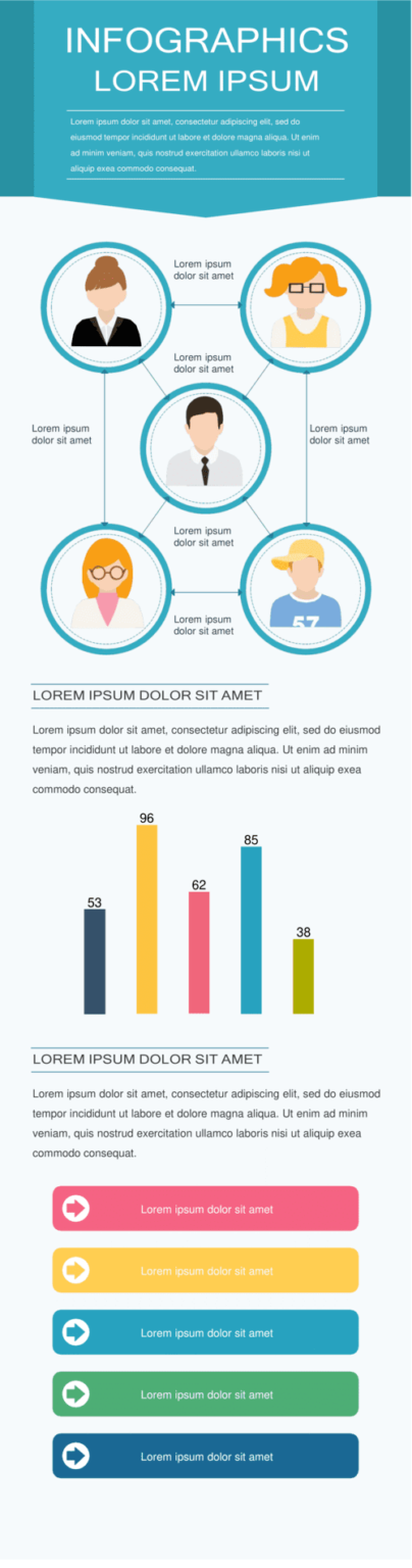 Plantillas de infografías en Word 【Descargar】