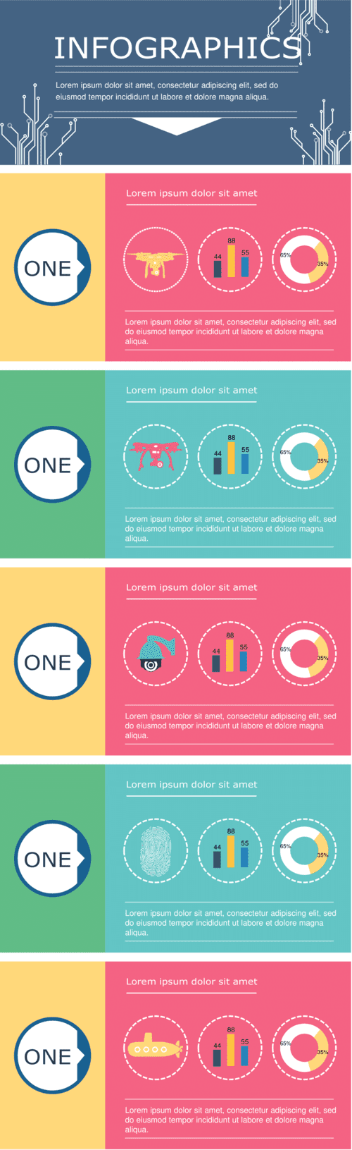 Plantillas de infografías en Word 【Descargar】